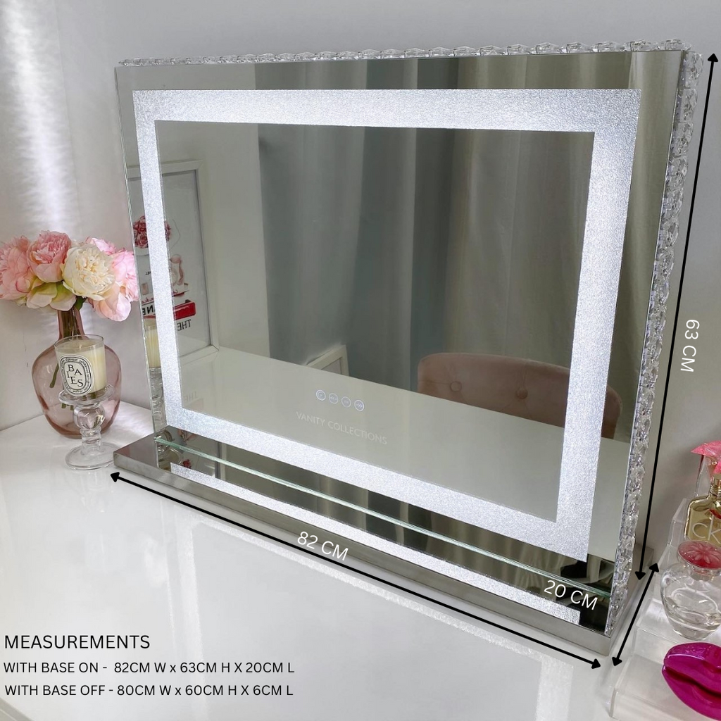 SPRING SALE! 25% OFF! VC HALO VANITY MIRROR - WIDE – Vanity Collections