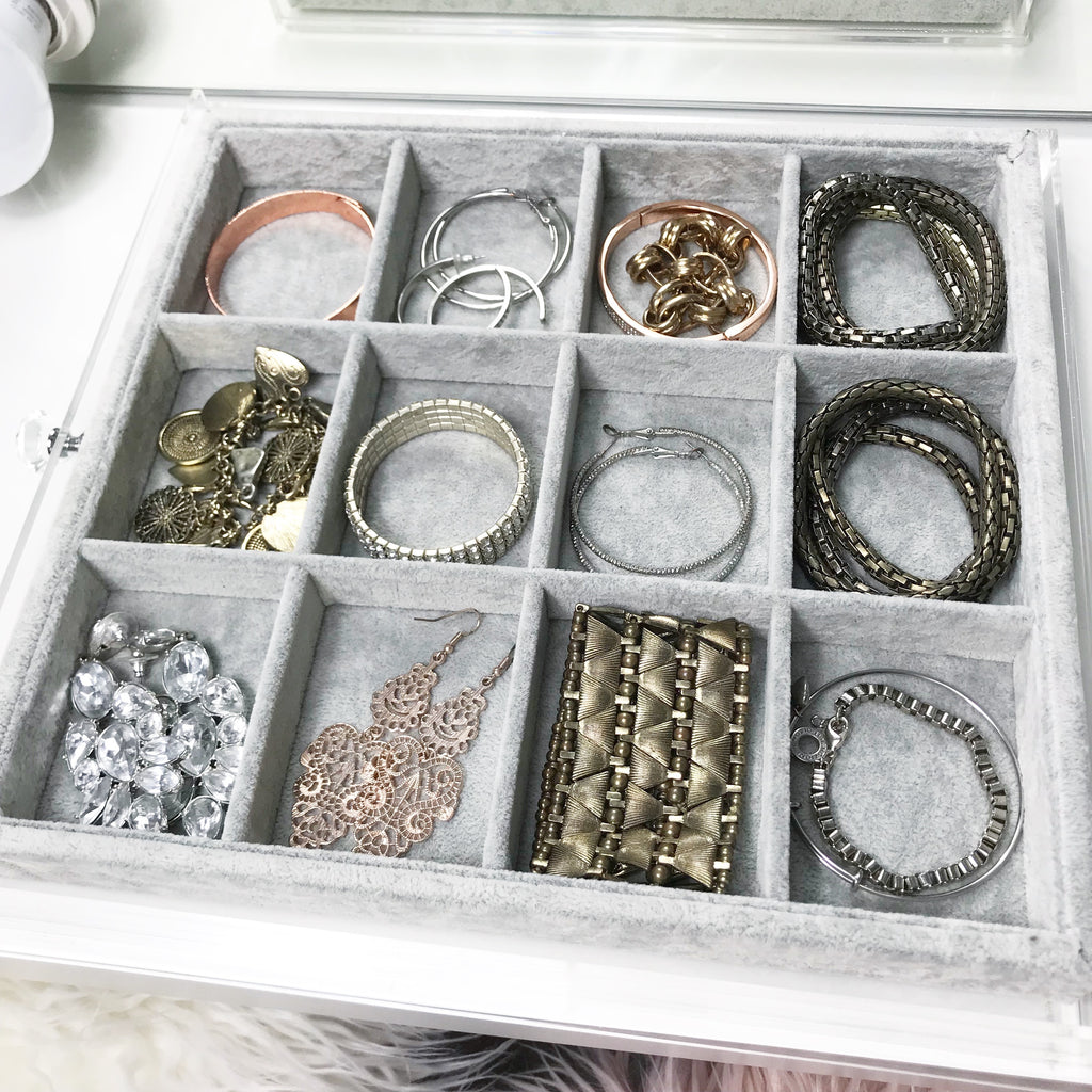 SALE! VC JEWELLERY CUBE - GREY – Vanity Collections